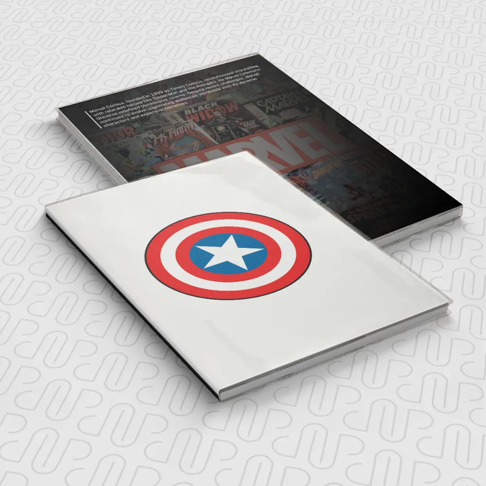Captain America Shield Notebook – Paperboat Bangladesh